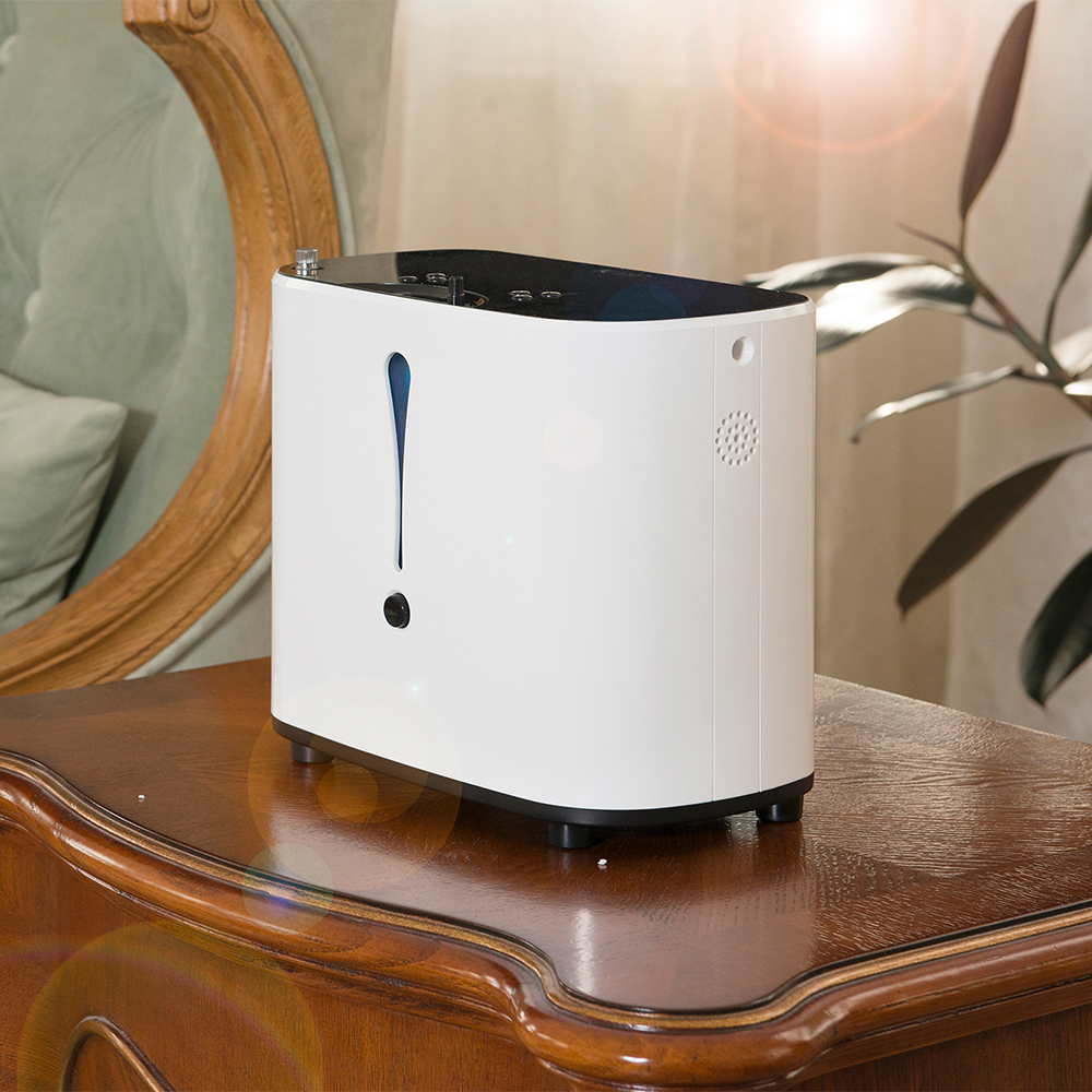 Household 6 Liter Oxygen Concentrator | 24-Hour O2 Concentrator | Big LED Screen | Voice global ...