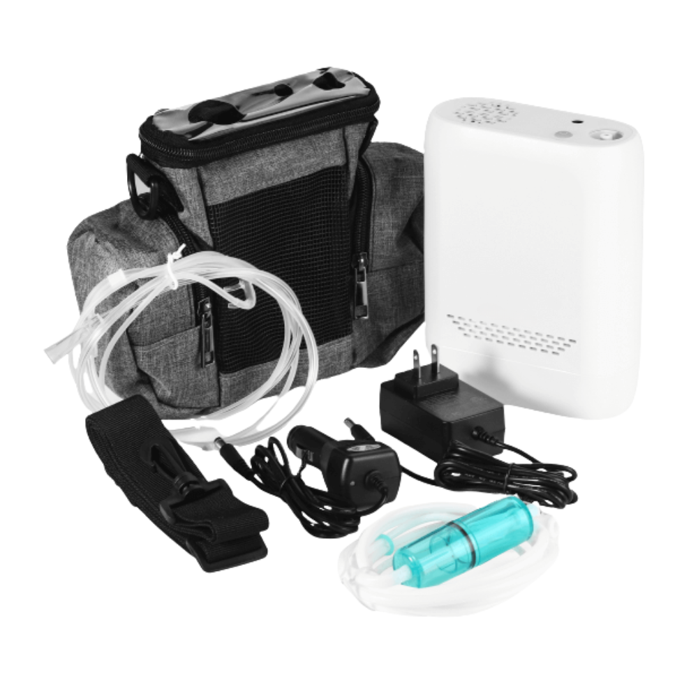 3L Portable Oxygen Concentrator Car-Compatible Oxygen Device for Road ...