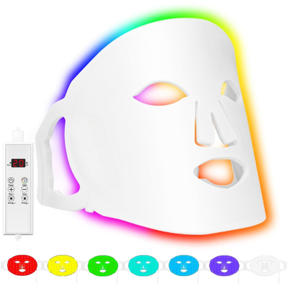 Multi-Mode LED Red Light Facial Mask | Skin Rejuvenation Mask | Acne ...