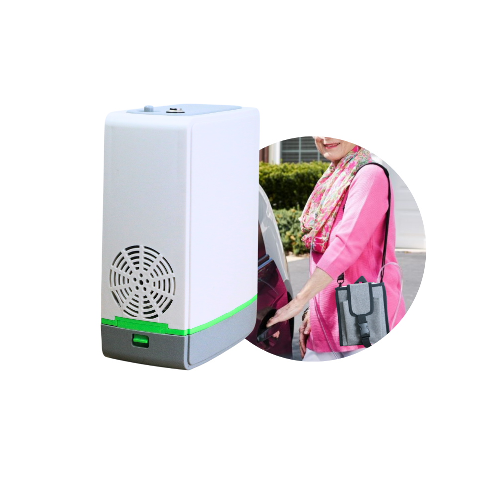 Travel Oxygen Concentrator with Up to 8-Hour Battery Life for Oxygen ...